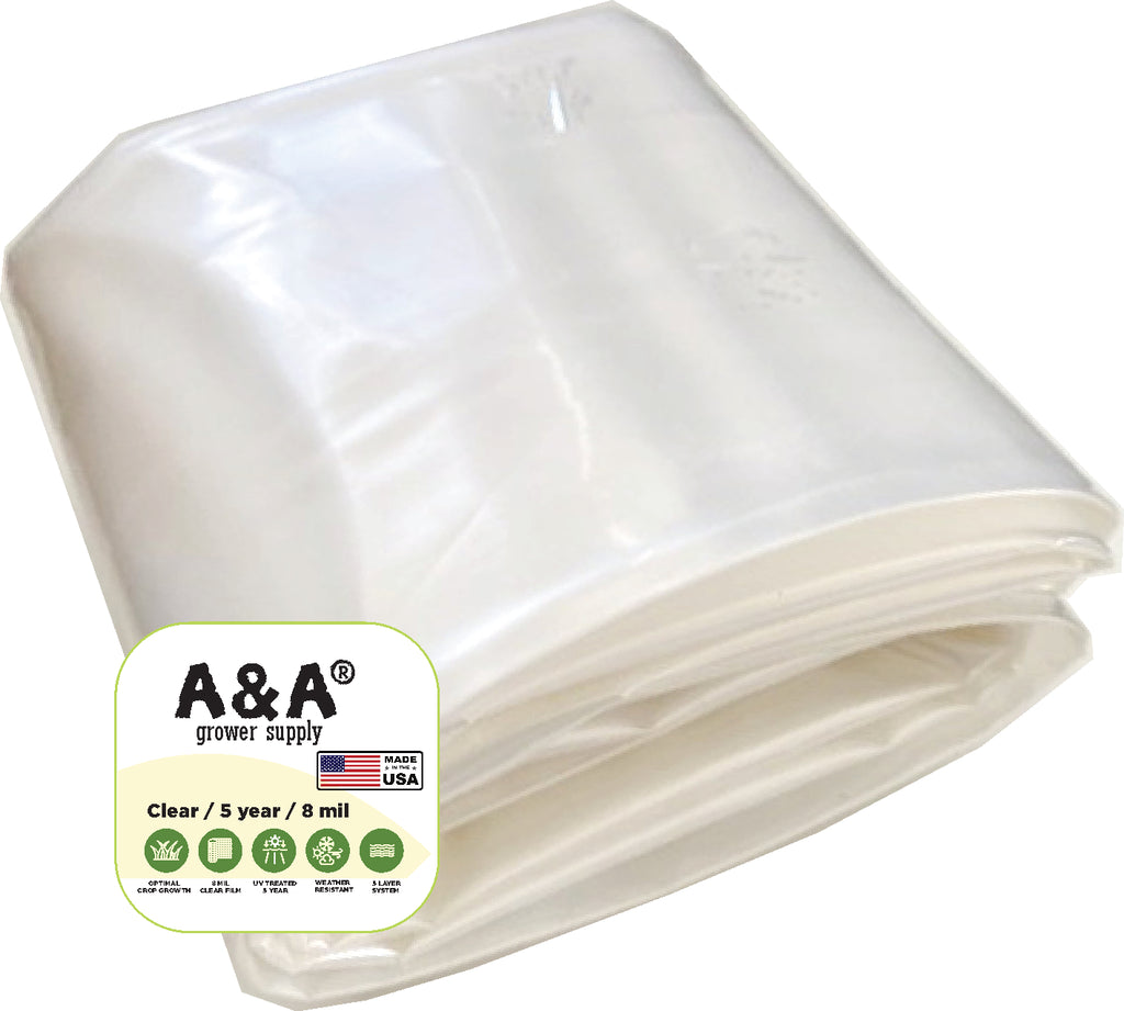 Clear Greenhouse Plastic Covers | A&A Grower Supply