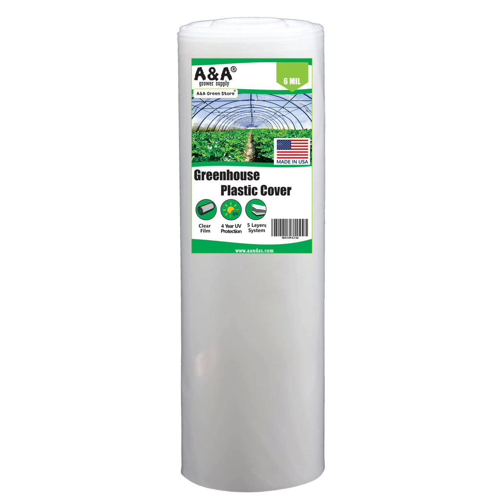 Clear Greenhouse Plastic Covers | A&A Grower Supply